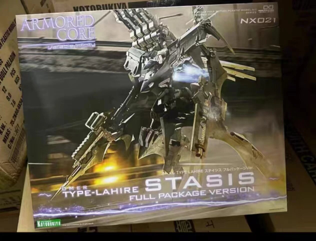 Kotobukiya Armored Core 1/72 OMER TYPE-LAHIRE Stasis Фигурка