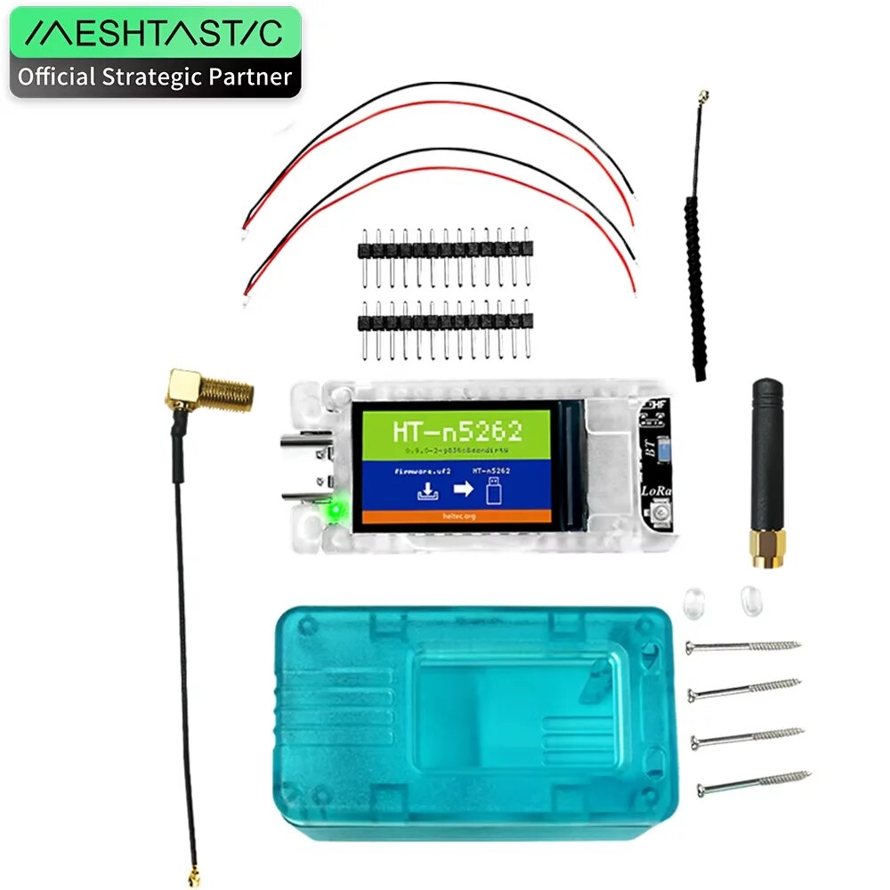 Heltec HT-n5262 LoRaWAN Mesh Node с экраном и кейсом