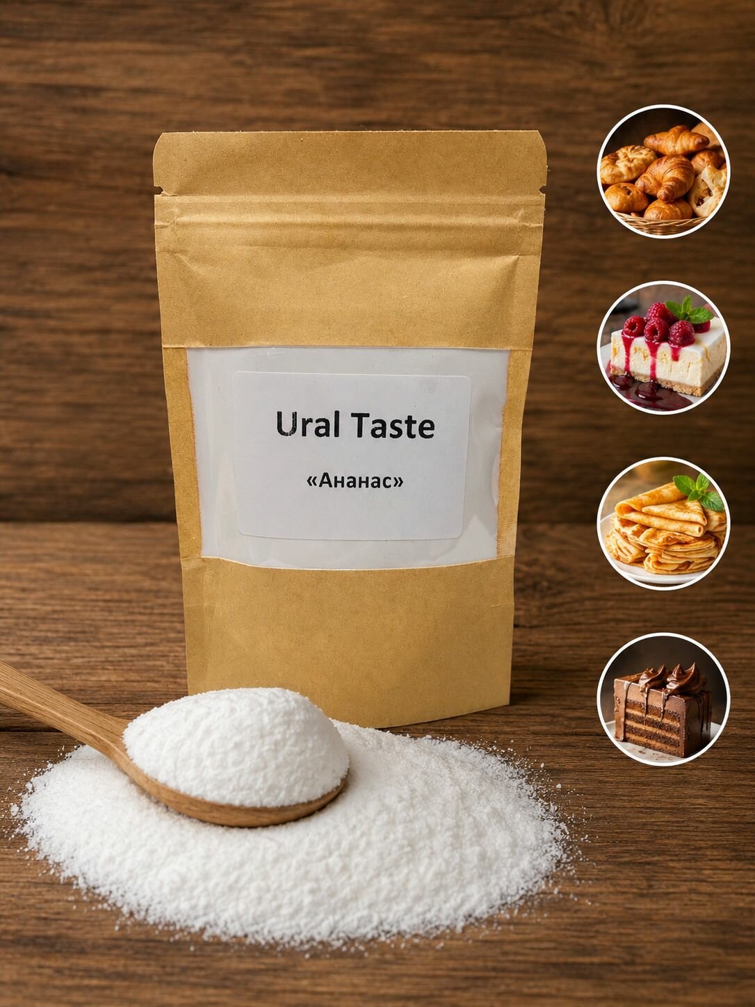 Ароматизатор Ural Taste "Ананас", инкапсулированный, сухой, 50 гр