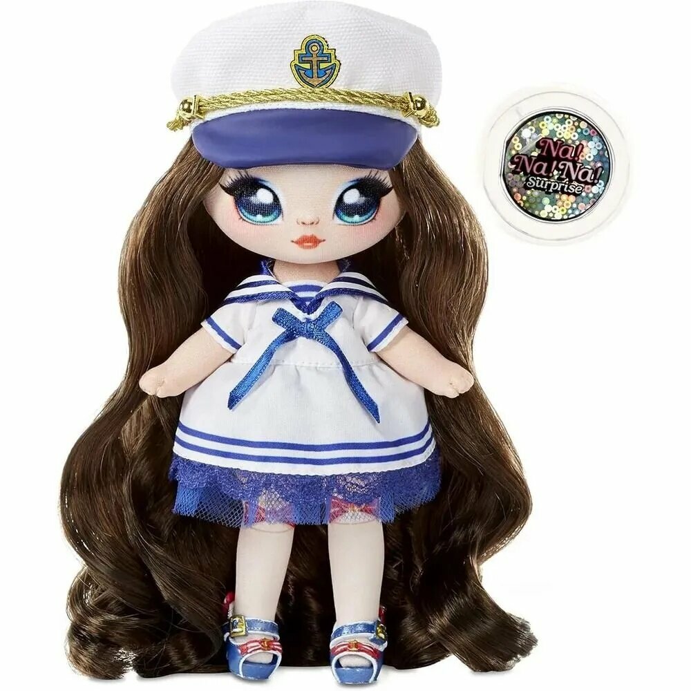 Кукла NaNaNa Surprise 2-in-1 девочка игрушка принцесса реалистичная Sailor Blu