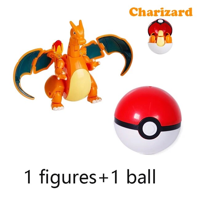 12 фигурок по аниме Pokémon в версии Q: Пикачу, Иви, Мьюту, Гренинджа, фигурки в виде покеболов, фигурки-конструкторы, игрушки и подарки для детей.