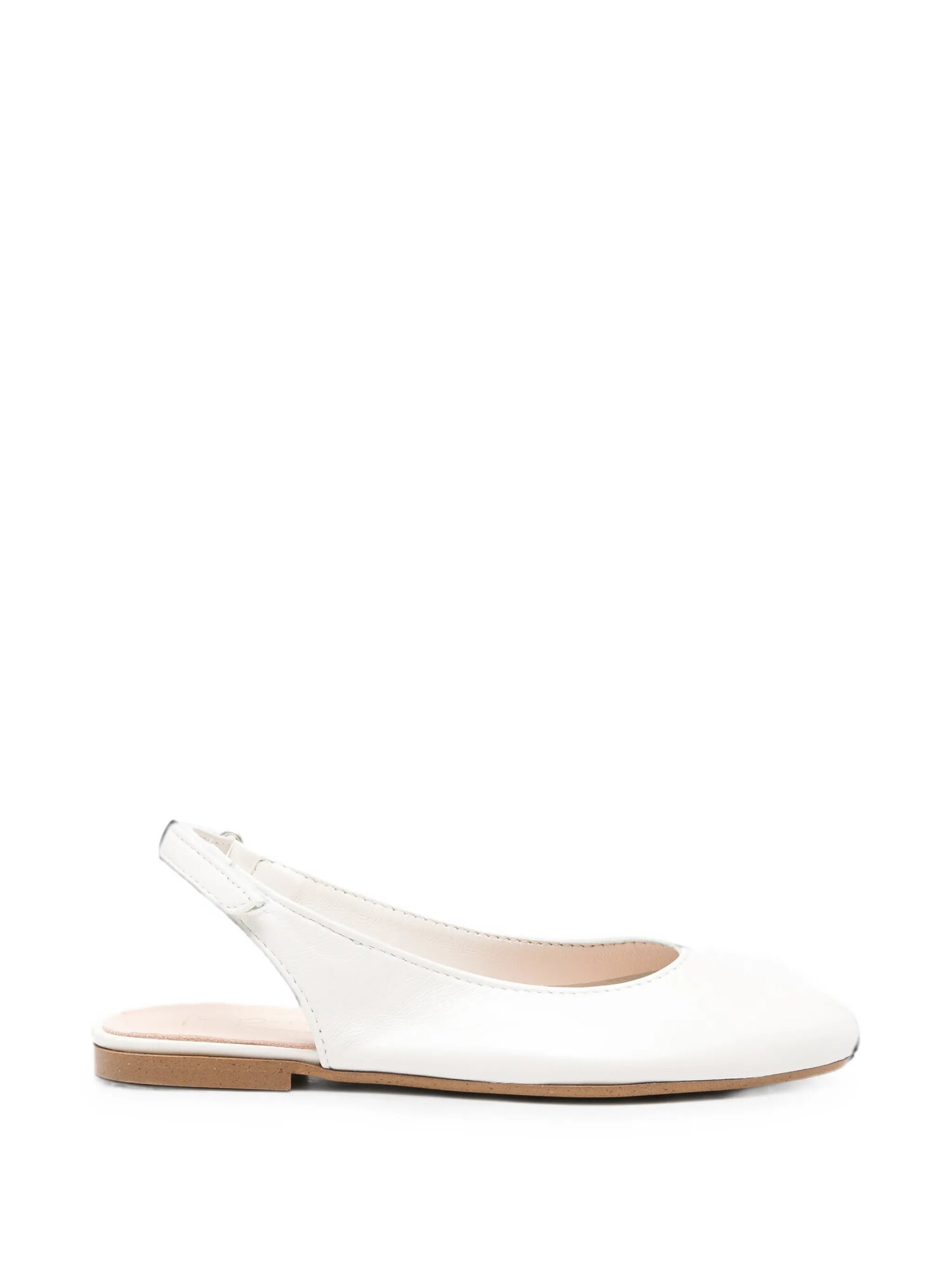Балетки Slingback leather ballet flats