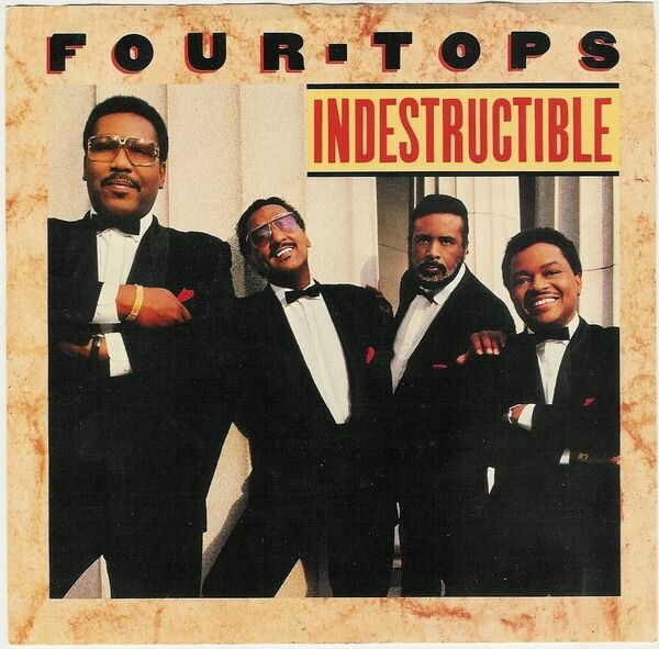 FOUR TOPS - Indestructible (NM/NM), (LP, Germany, 1988г.) Винтажная Виниловая Пластинка