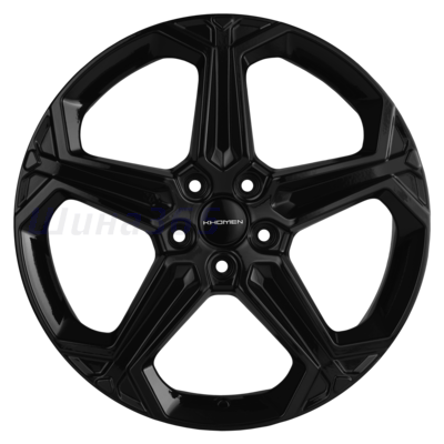 Литой колесный диск Khomen Wheels KHW1909 (Volvo XC60) 7,5x19/5x108 ET50,5 D63,4 Black