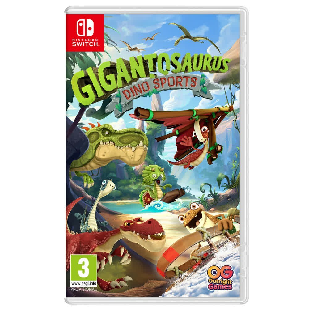 Игра Gigantosaurus Dino Sports Switch Русская Версия Картридж на Nintendo Switch