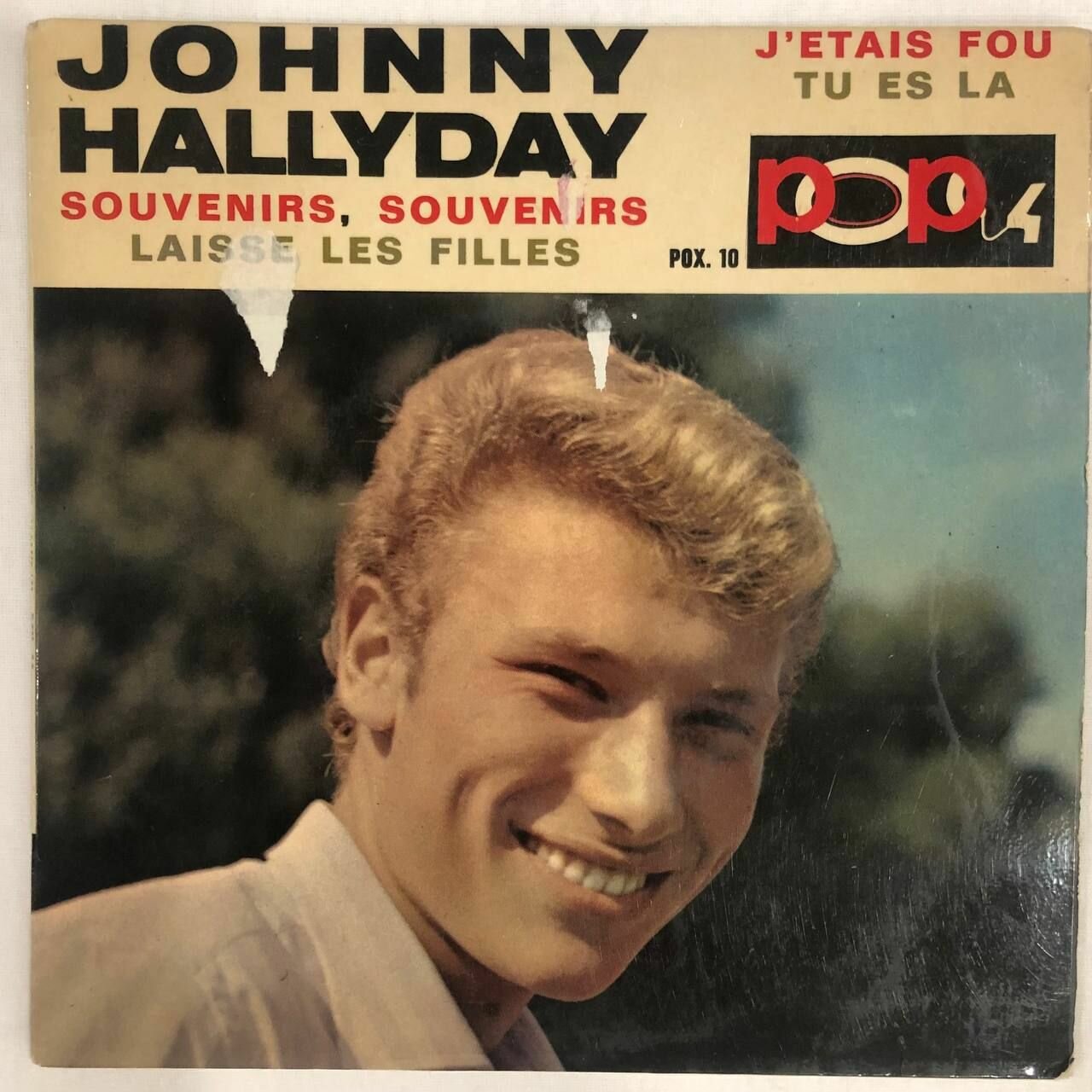 Johnny Hallyday - Souvenirs (7" 1LP Pop 4, Франция, 1965, EX/EX)