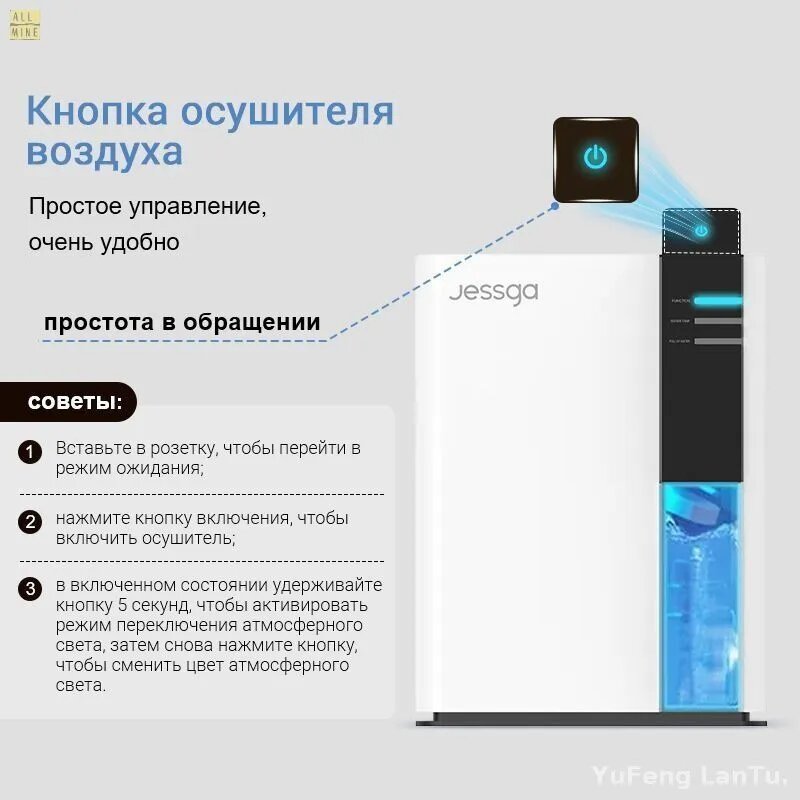 Осушитель воздуха DEU-01 — фото 1