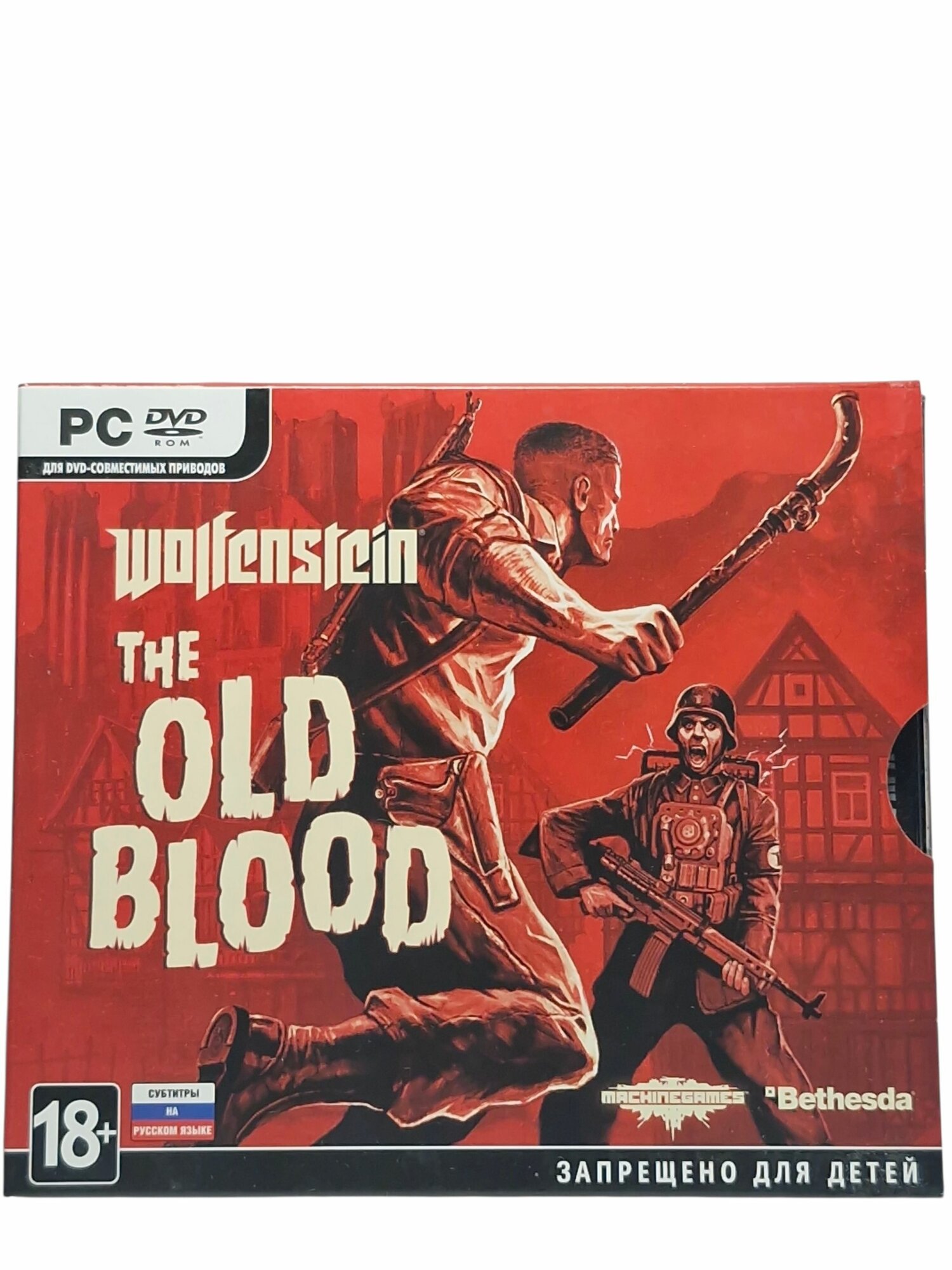 Игра для компьютера: Wolfenstein The Old Blood Steam Box pc диск лицензия