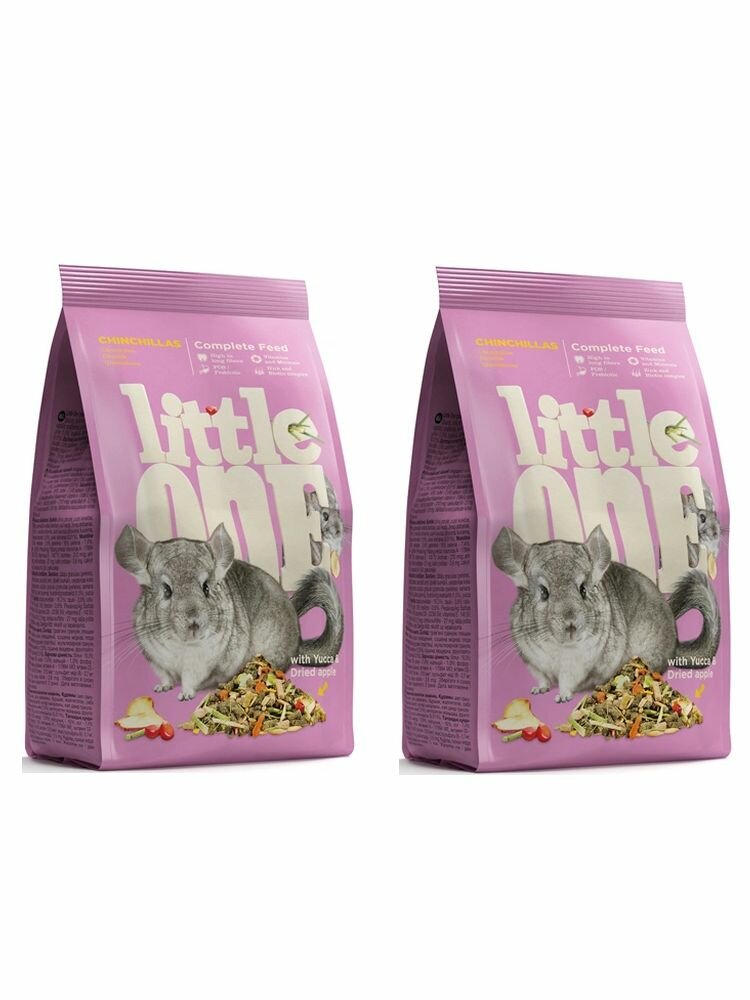 Little One Корм для шиншилл, 900 гр, 2 уп