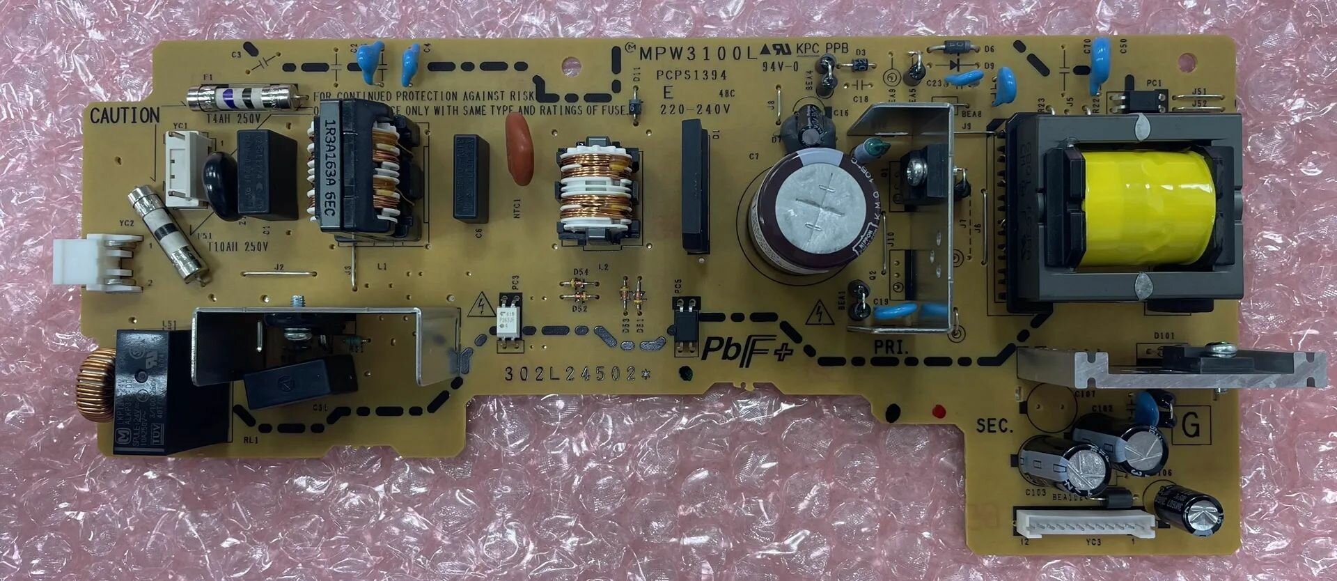 302L294040 Плата питания Kyocera
