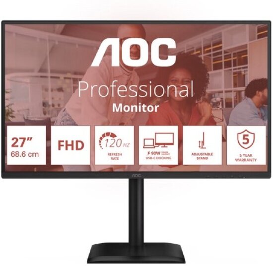 Монитор Aoc 27" 27E4CV черный
