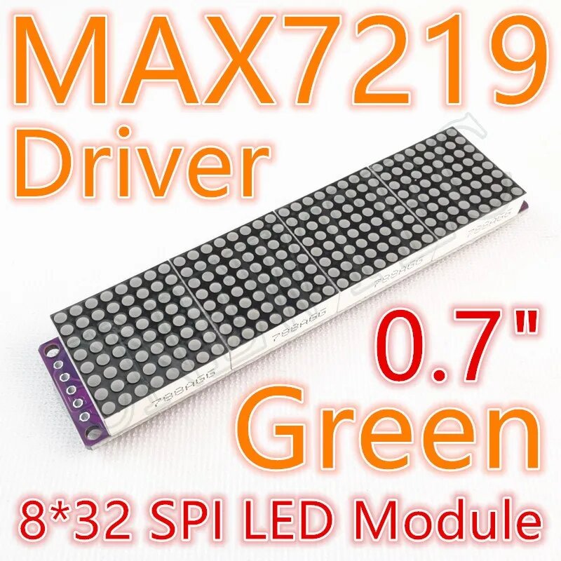 CNEWTEC LED Матричный Модуль MAX7219 BTE21-34 Green
