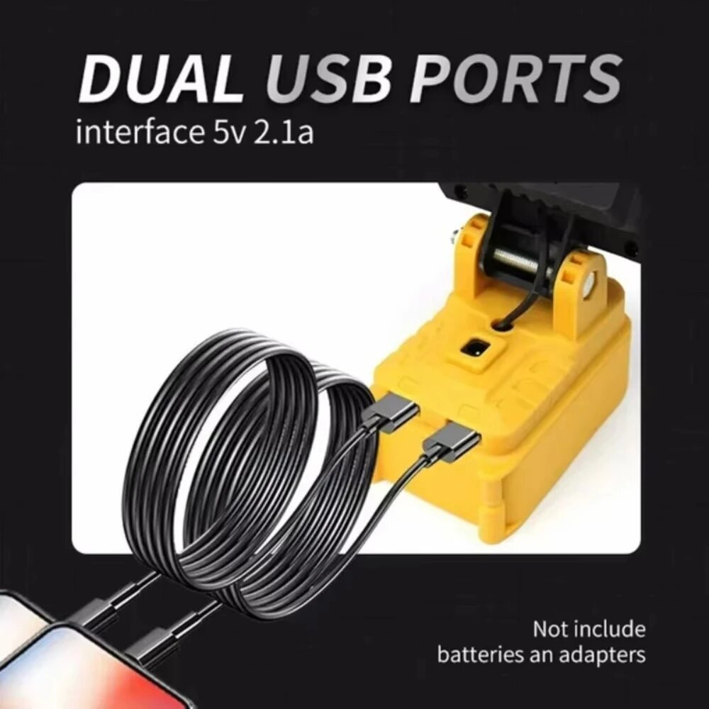 8 LED Work Light для DeWalt 18В — фото 1