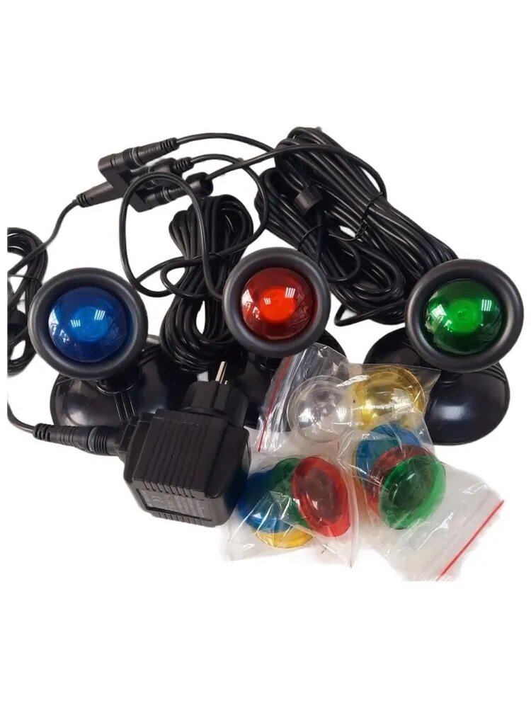 Подводная светодиодная подсветка для пруда HPB 3 LED Jebao(3х2W)