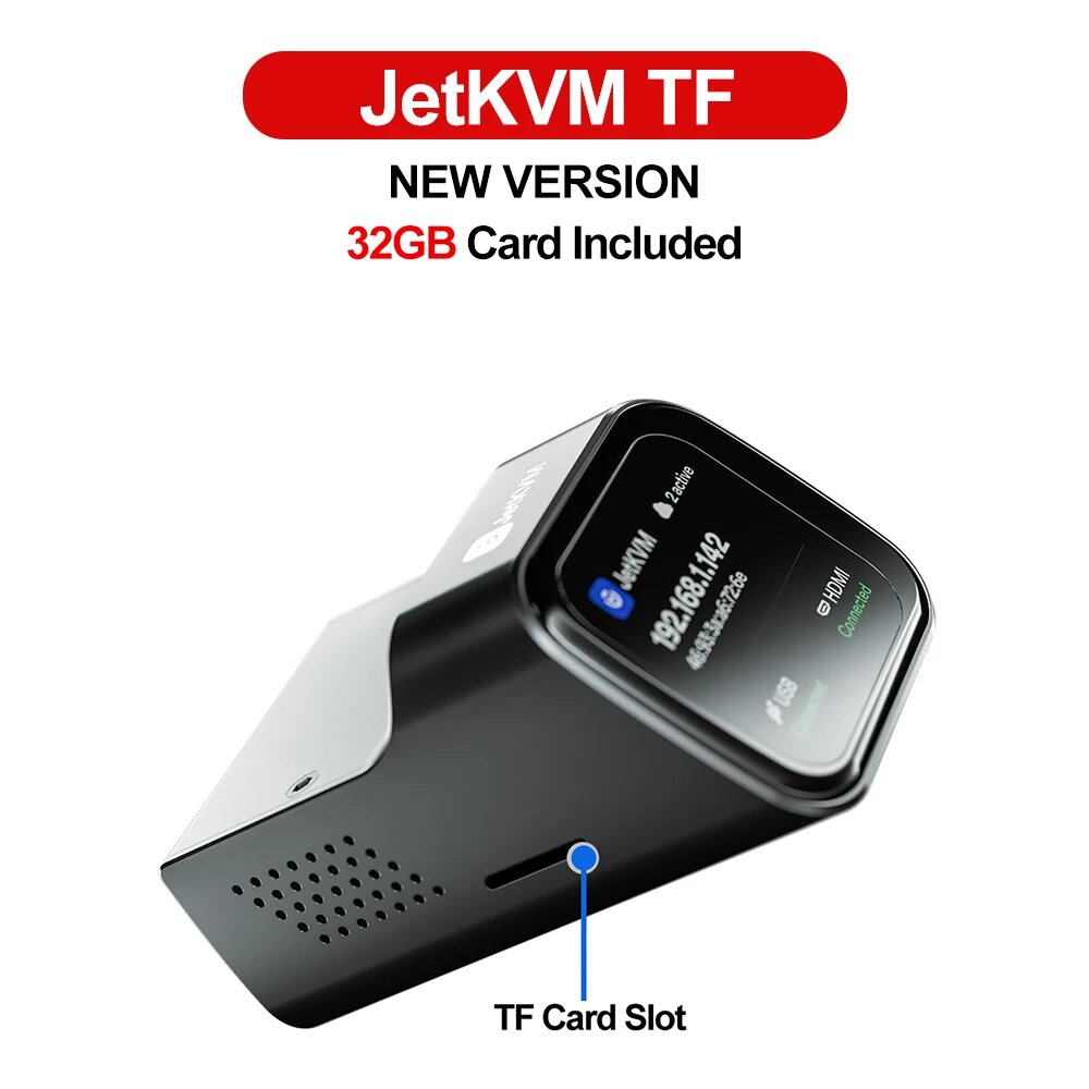 JetKVM TF, 32GB Card Included
