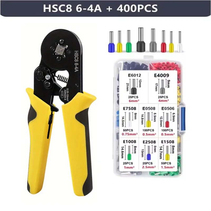 Электрические обжимные клещи HSC8 6-4 HSC8 6-4A 400PCS
