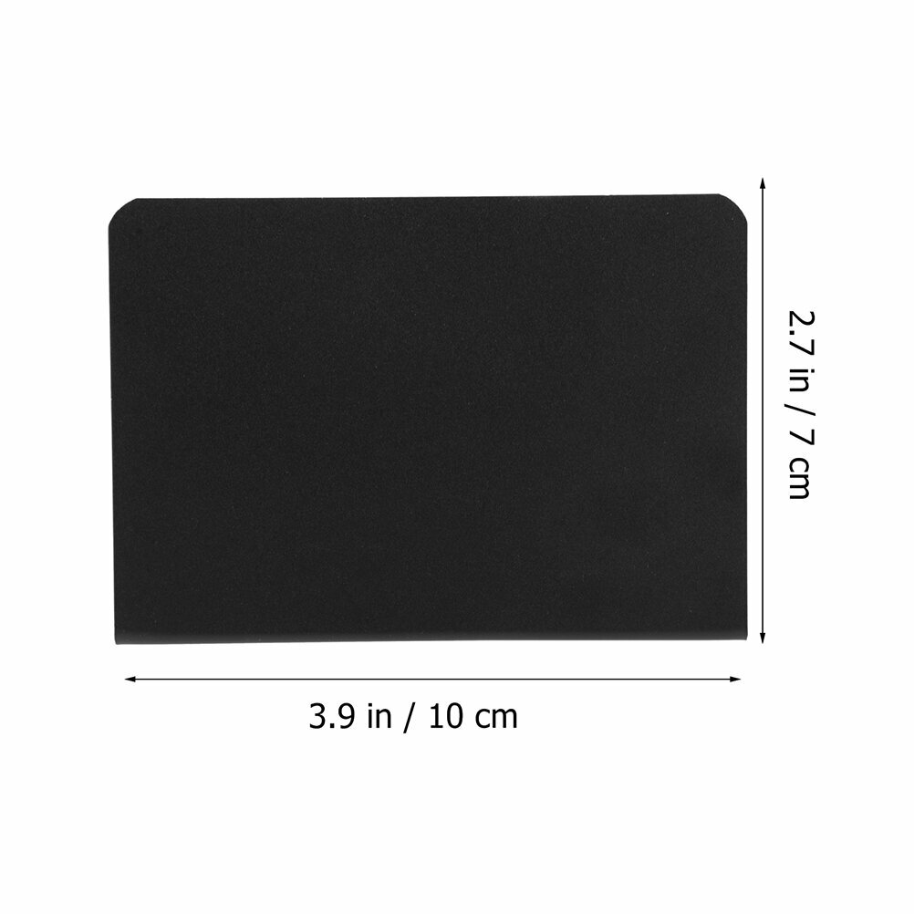 12 Шт Декоративные Мини Доски Для Записей Чёрные Меловые Доски 10X7Cm