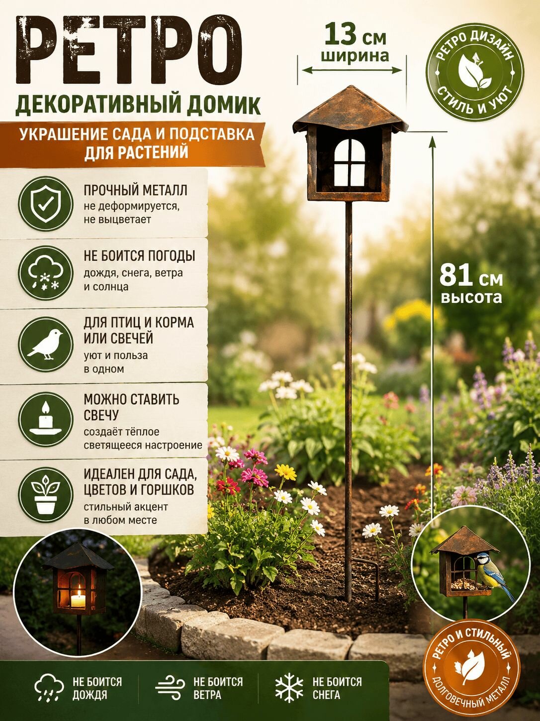 Фигурка садовая — фото 1