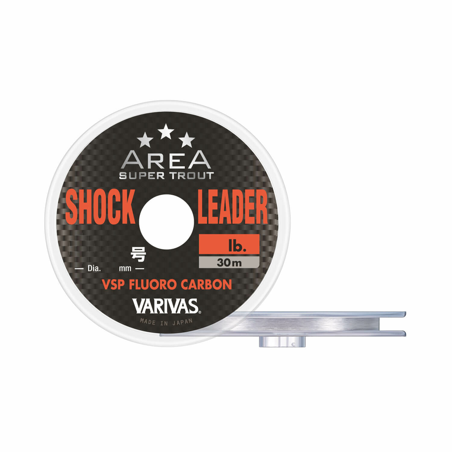 Флюорокарбон Varivas Super Trout Area Shock Leader VSP Fluoro 30m #0.5 2.5lb