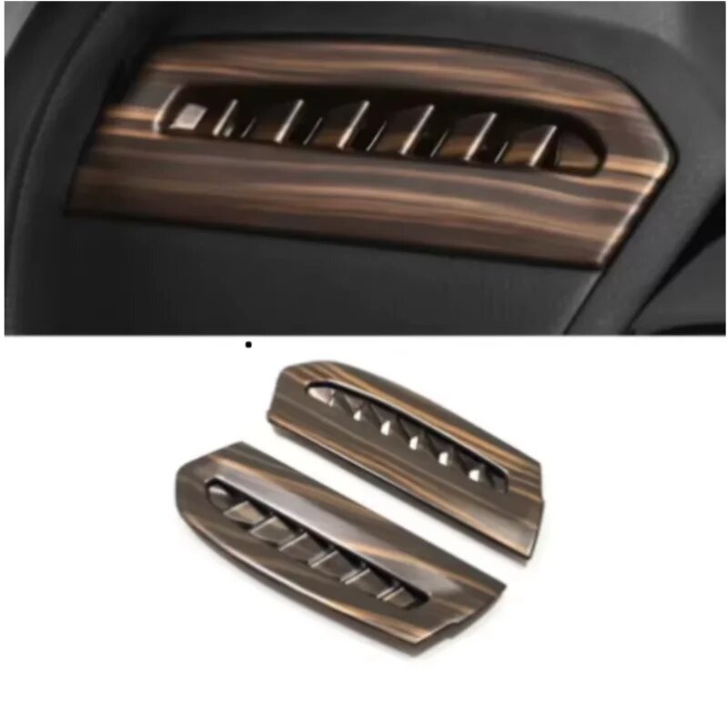 Накладка на кондиционер Toyota Camry 70 XV70 2018-2023, LHD ABS wood