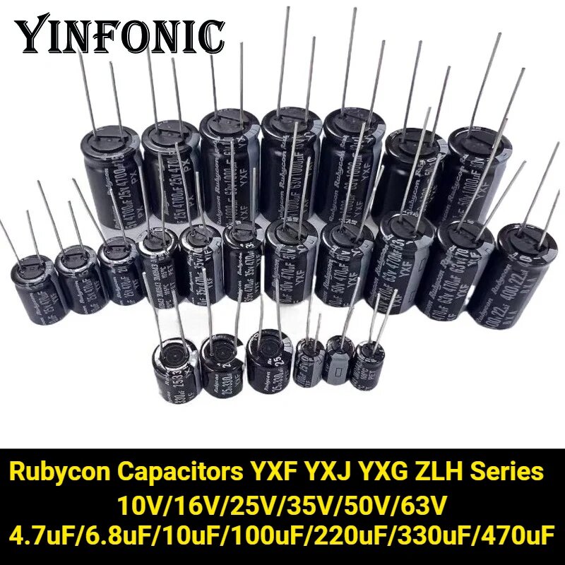 Конденсатор Rubycon YXF/YXJ/YXG/ZLH 35V 470UF 10x16