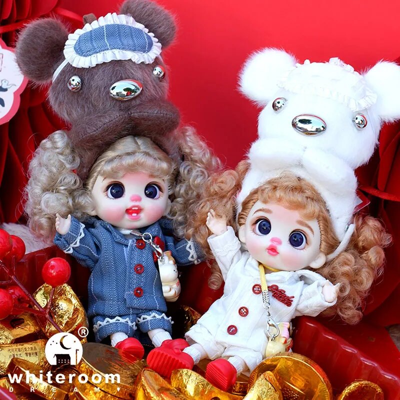 Кукла whiteroom OB11, Цвет 2 Wealthy Bears