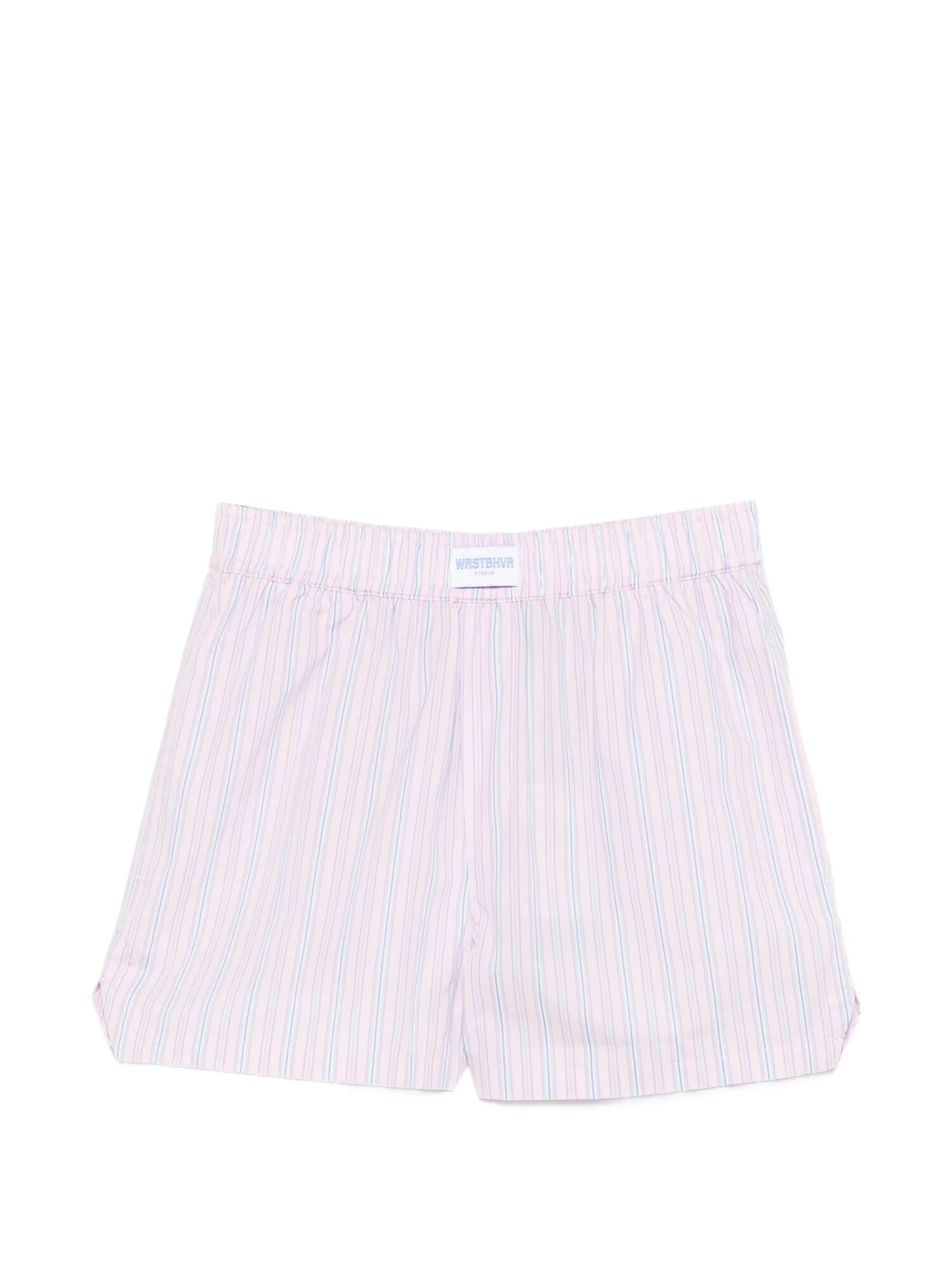 Шорты Vertical-stripe logo-patch shorts