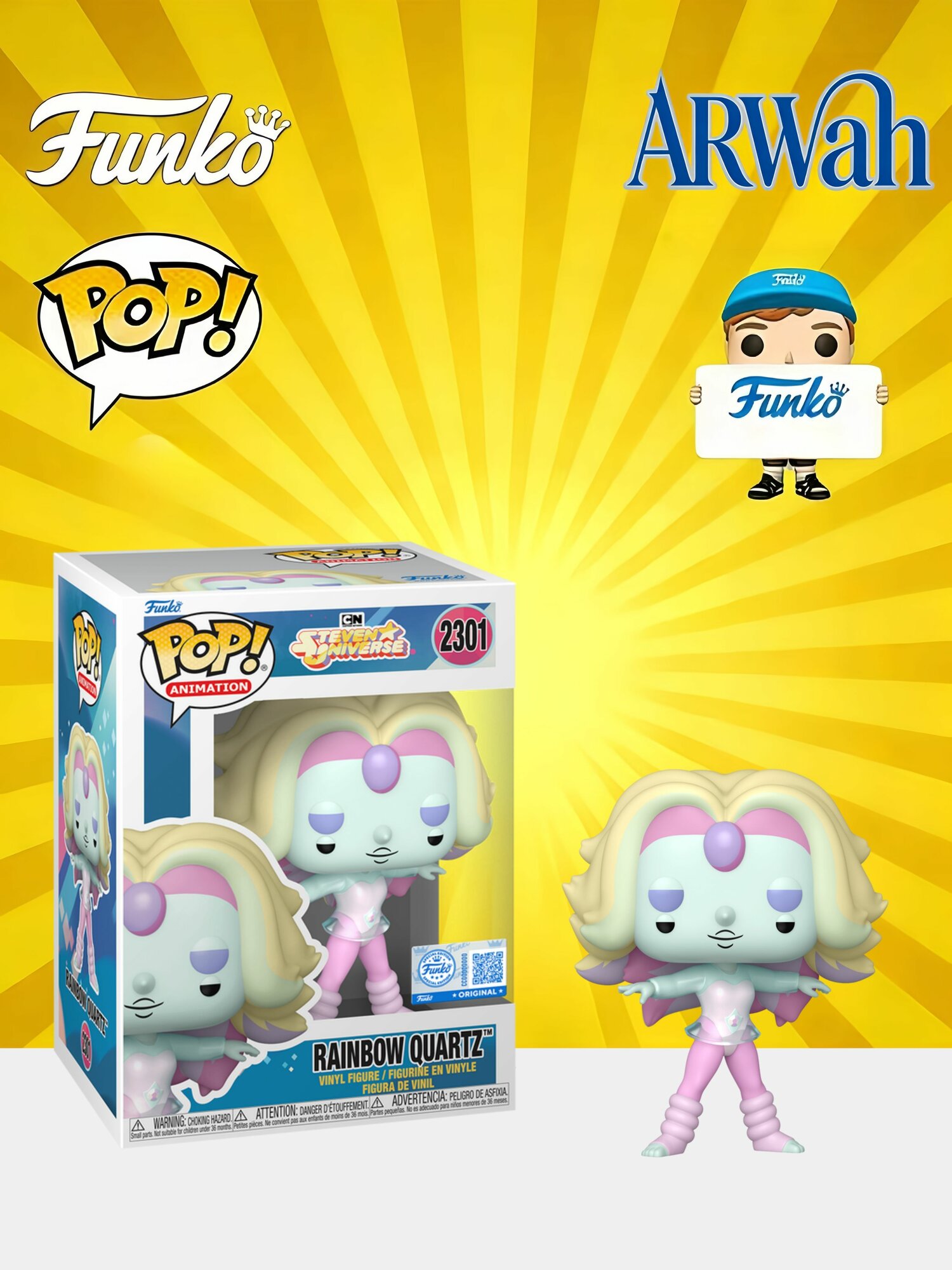 Фигурка Funko Pop! Steven Universe Rainbow Quartz (2301) 91923