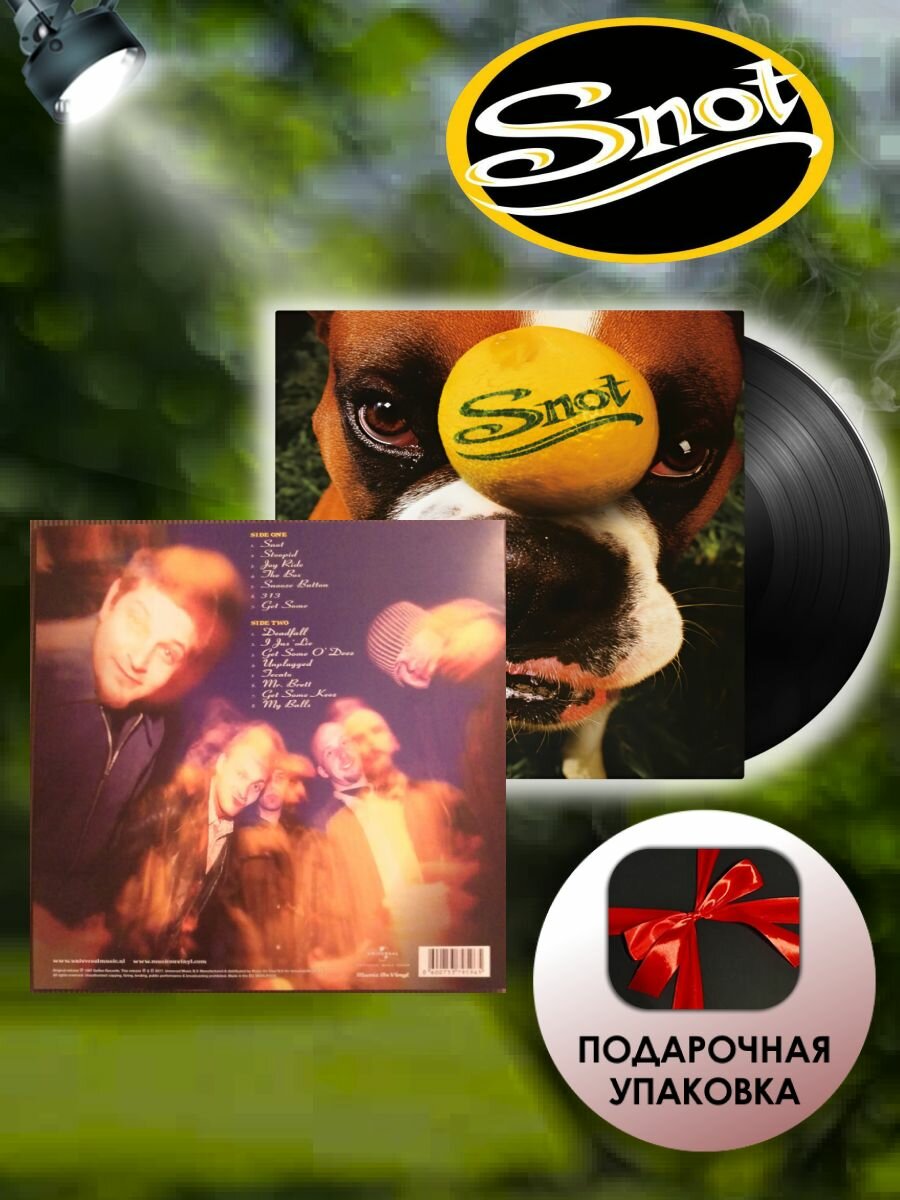 Черная подарочная упаковка + Виниловая пластинка Snot - Get Some (1LP, black)