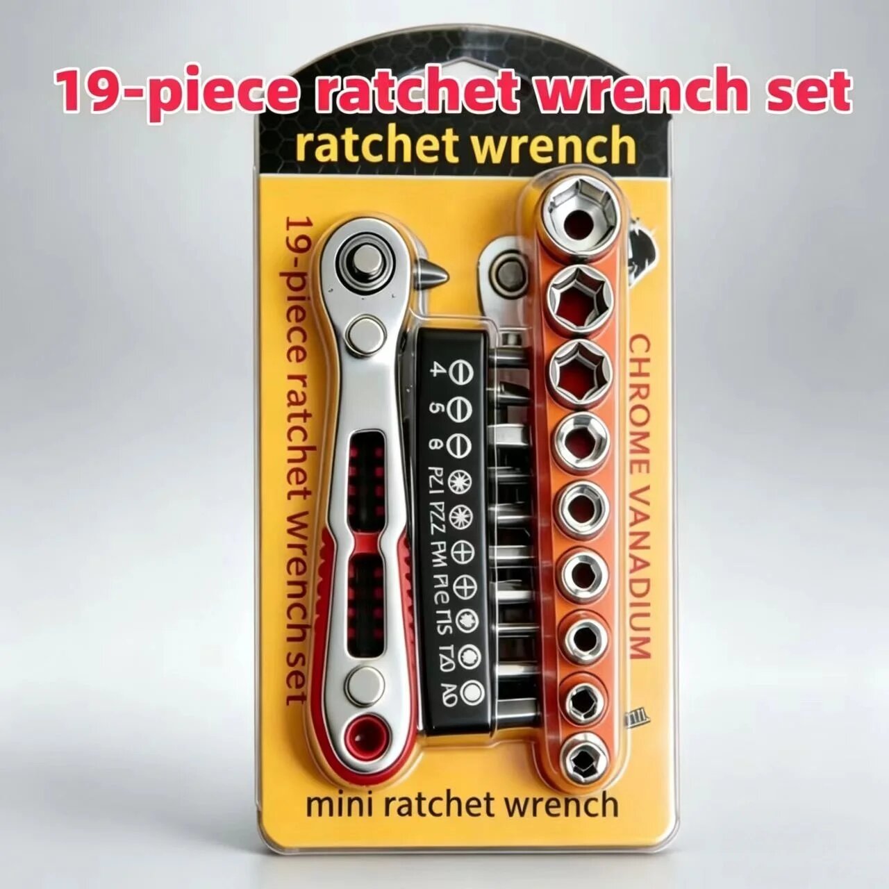 Набор мини-отверток из 19 предметов 19-piece wrench set