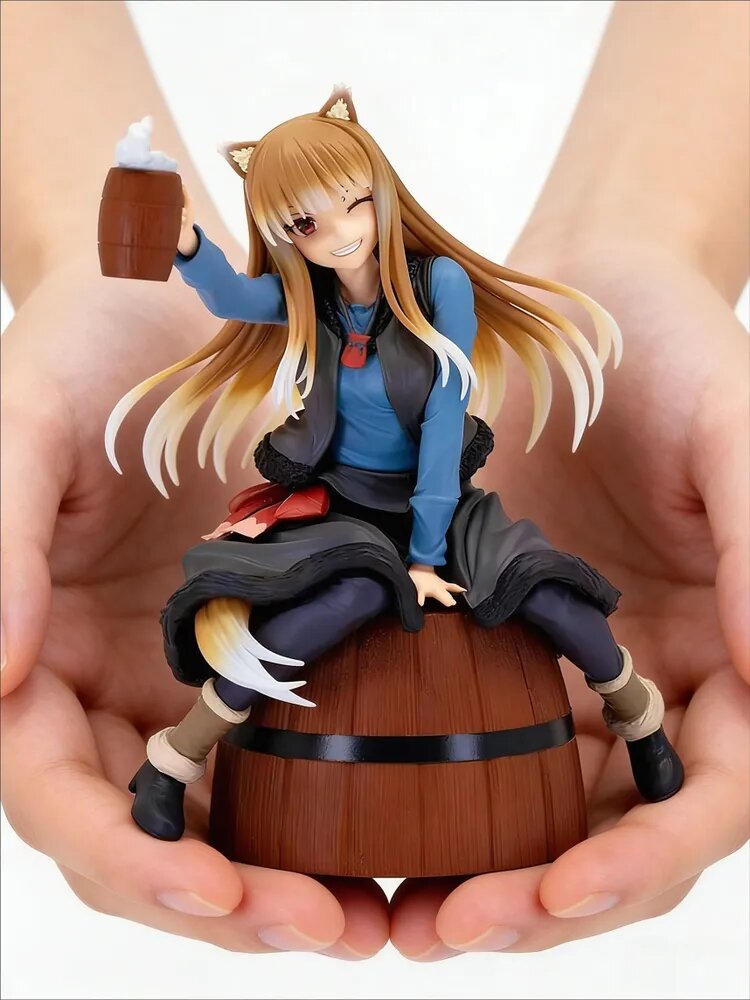Аниме Фигурка Волчица и пряности Холо барная версия / Holo (15cm, пакет)
