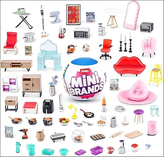 Фигурка-сюрприз ZURU Mini Brands, домашний мини бренд, 1 шт, арт. 4253600615 — фото 1