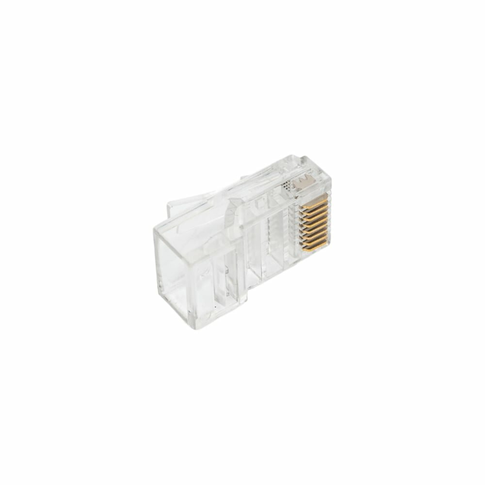 Коннектор Ripo rj-45 (8p8c) cat.5e, покрытие 3мкд, универсальные ножи 003-400021 — фото 1