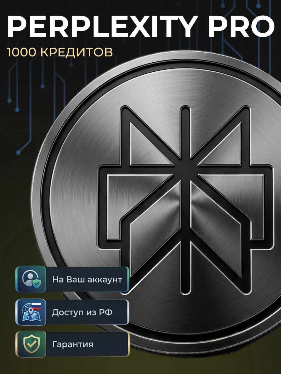 Кредиты Perplexity AI 1000 штук — режим Computer | Пополнение