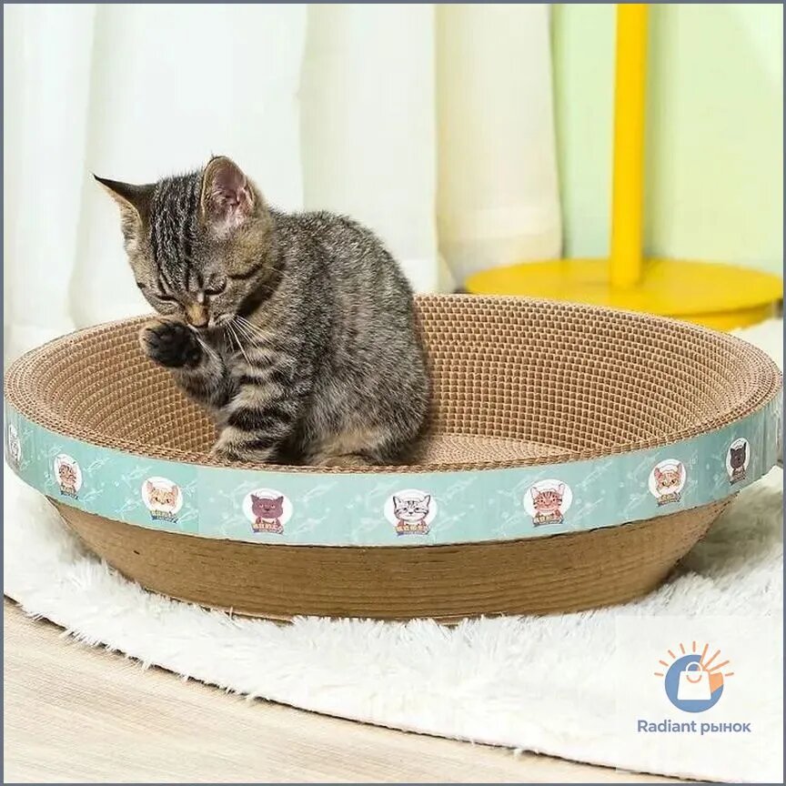Когтеточка для кошек, защита мебели, удобная и прочная 30*30CM