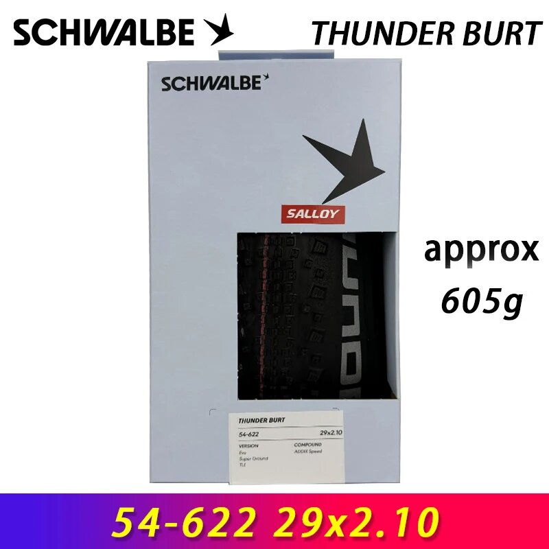 SCHWALBE Thunder Burt 29x2.10 черная складная шина