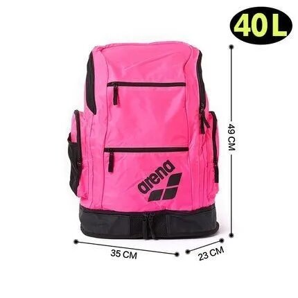 Arena Рюкзак, 40 л, розовый, 50x35x25 см, дорожный, для плавания, унисекс