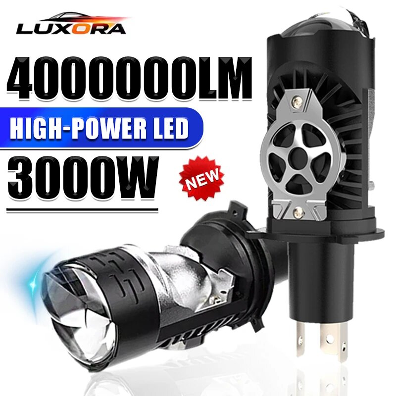 Светодиодные лампы H4/9003/HB2 2PCS, CSP, Canbus, 6500K