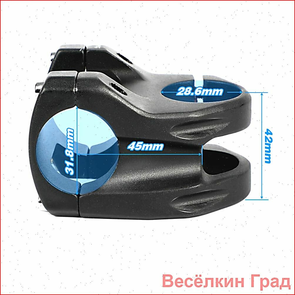 UNO MTB 0 градусов из алюминиевого сплава, сверхлегкий полый дизайн, вынос горного велосипеда 31,8, 35 мм, 45 мм