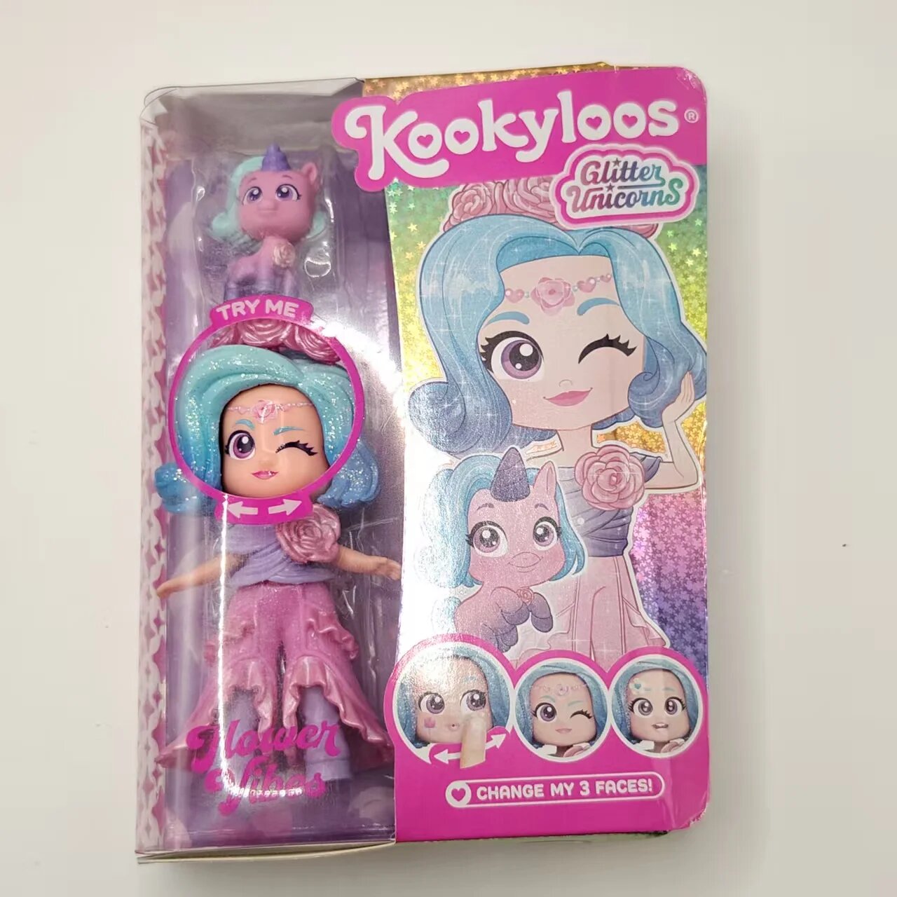 Kookyloos Кукла Glitter Unicorn, Цвет H