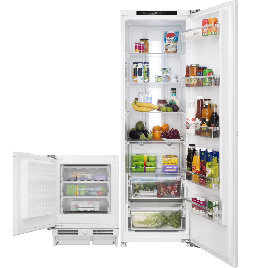 Комплект встраиваемой техники из холодильника и морозильника MEFERI MS72 SIDE BY SIDE COMFORT
