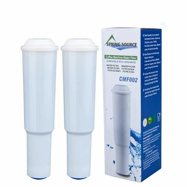 Фильтр для воды кофемашины Jura Claris совместимый 60209 68739 62911N9 N90 F5 F50 F70 F9 F90 C5 C9 Impressa One Touch E10