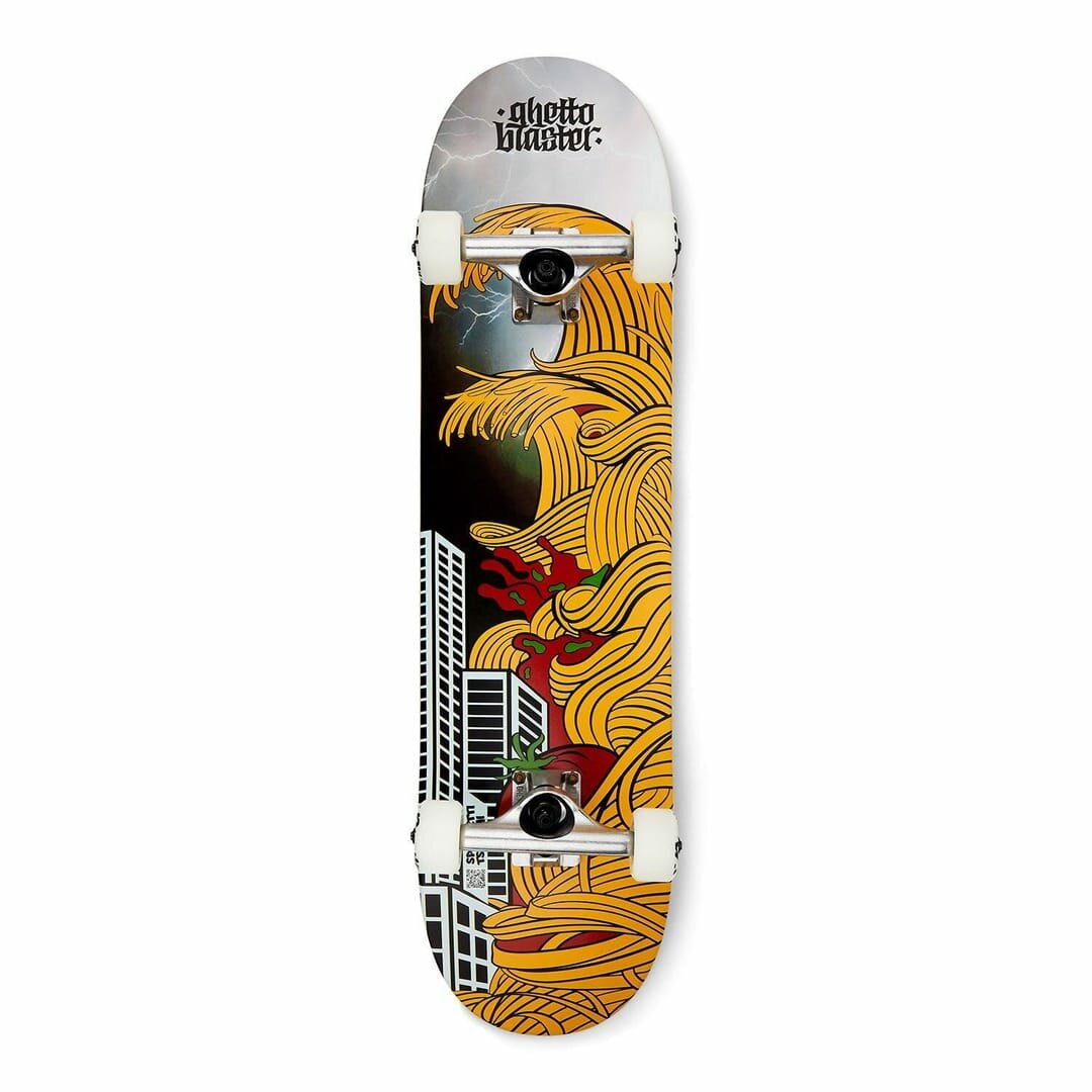 DECATHLON скейтборд Ghetto Blaster Spaghetti Tsunami Thunder, многоцветный, 8", 90 кг