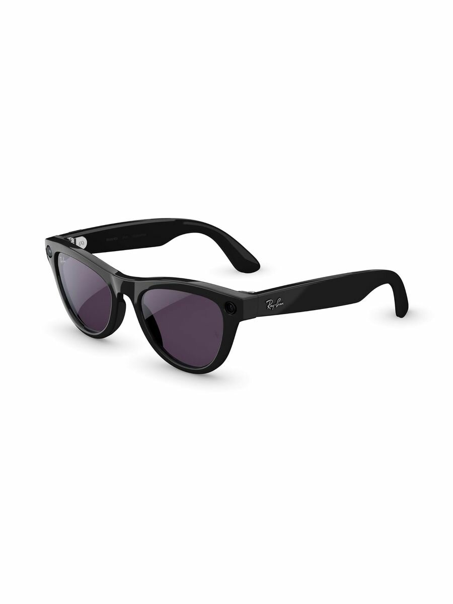 Умные очки Ray-Ban Skyler Gen 2 (RW4014) оправа Shiny Black, линзы Transitions Amethyst, S 52