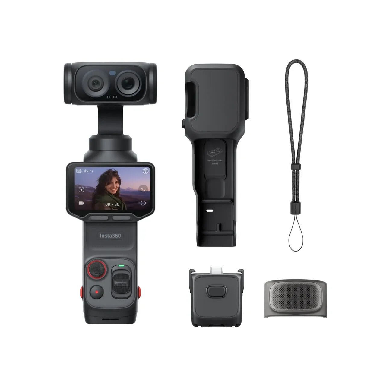 Экшн-камера Insta360 Luna Ultra Черный, Cosmic Black