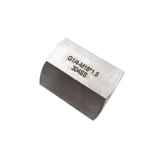 Муфта G1/4 "мама-мама" из нержавеющей стали G1l4 BSPP SS304