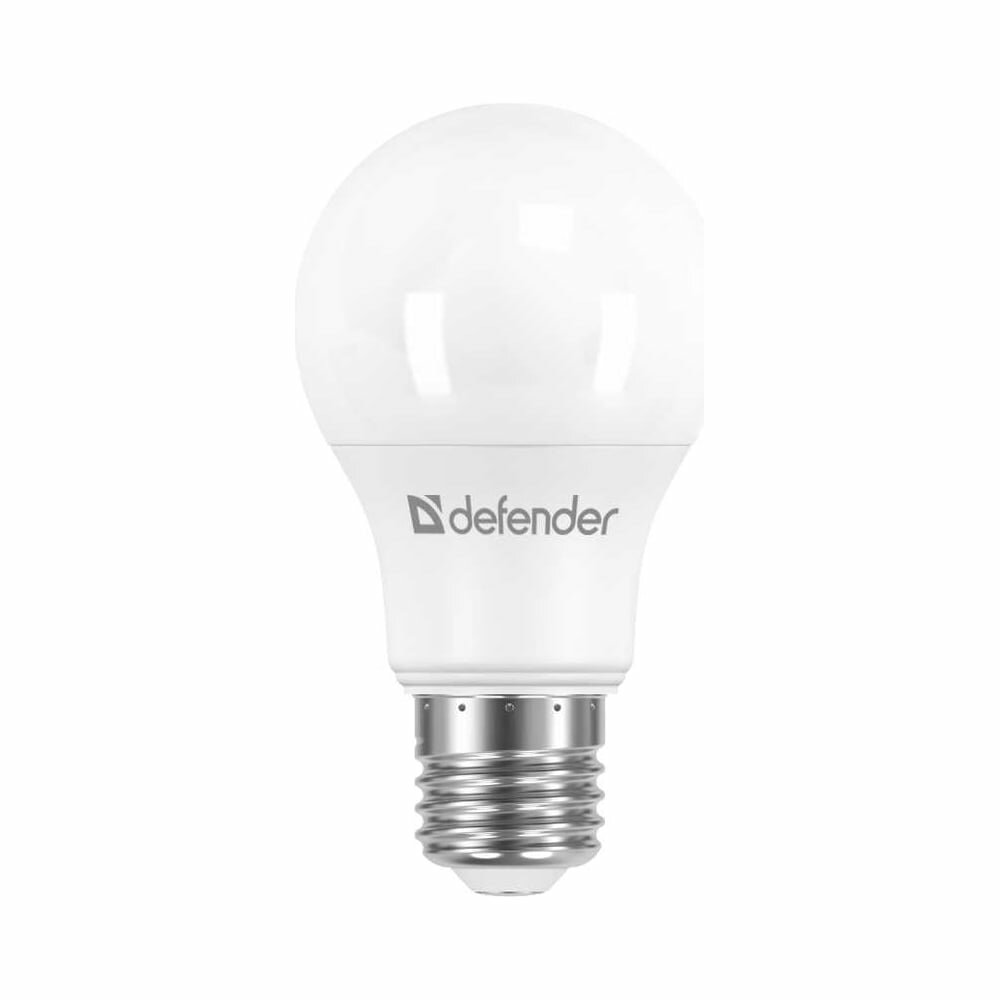 Светодиодная лампочка DEFENDER A60-20W-840-E27 груша, нейтральный белый, 1 шт. 95033