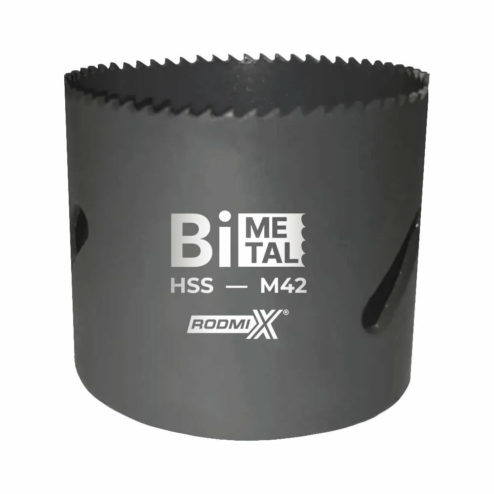 Коронка биметаллическая RODMIX HSS M42, 10 TPI 90х41 мм 32100009041