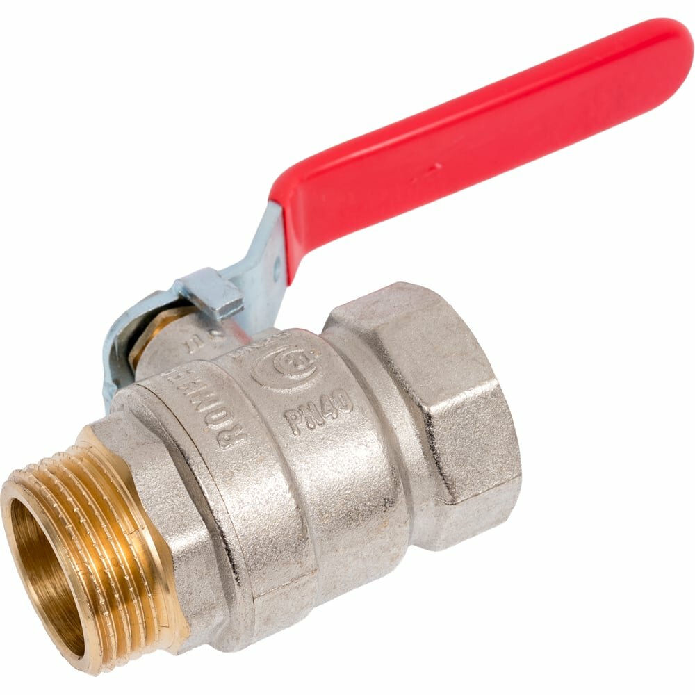 Кран шаровой ROMMER, ВР/НР, ручка рычаг, 1 дюйм RBV-0002-2210325 RG00938RJN8G8C