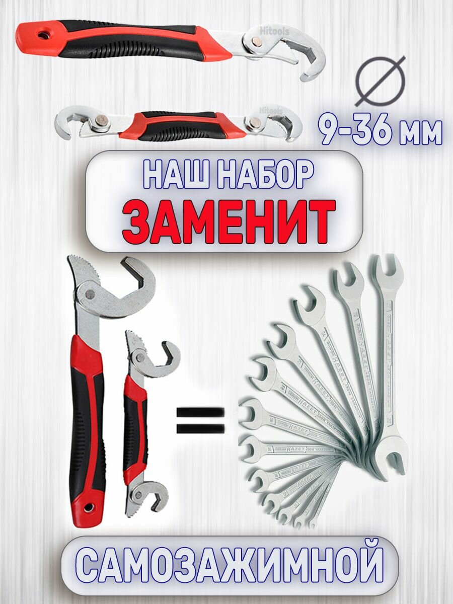 Универсальный гаечный ключ / Ключ разводной гаечный набор